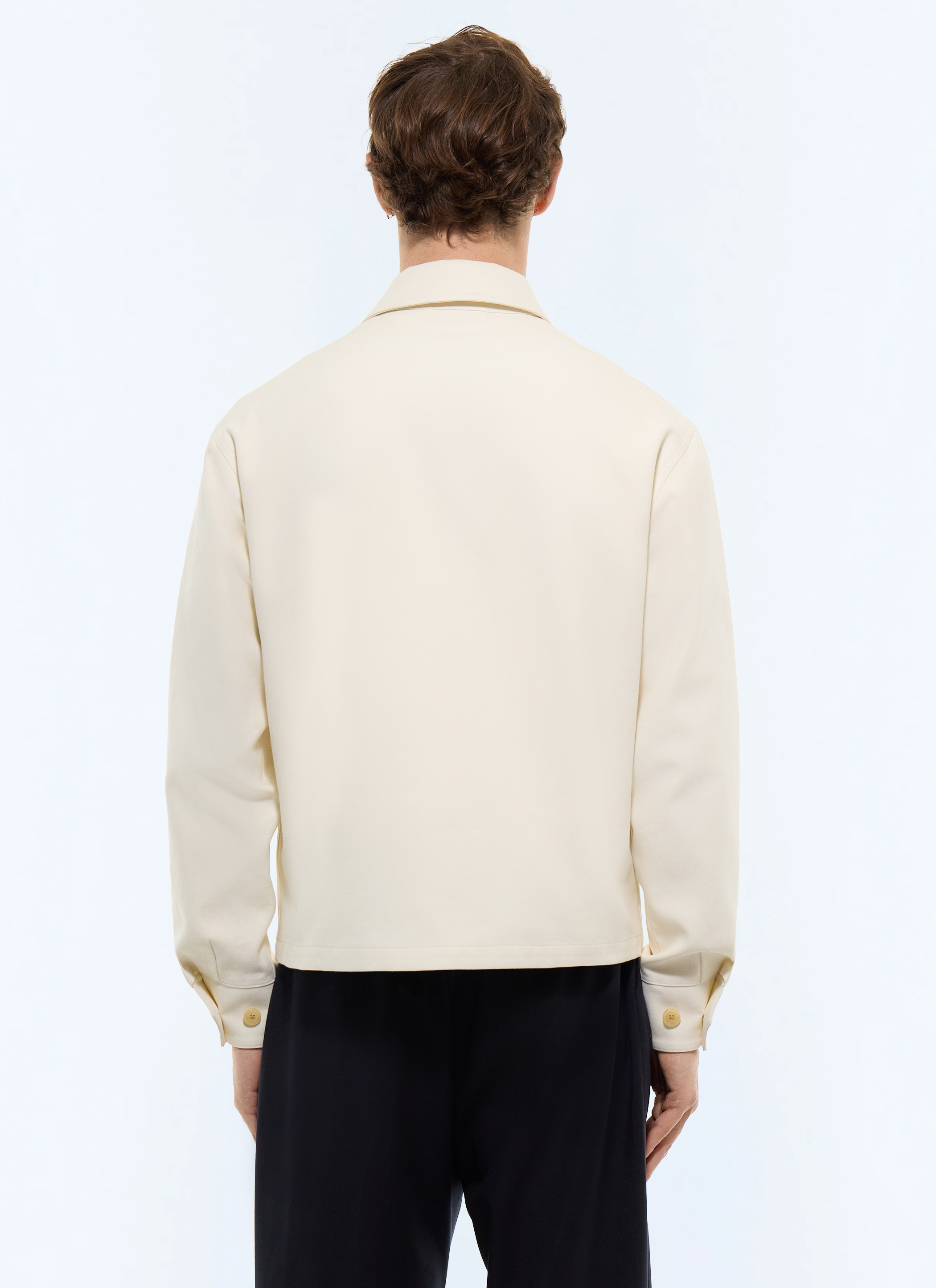 Blouson ecru M3JPEG-JM10-A002 - Blouson Homme