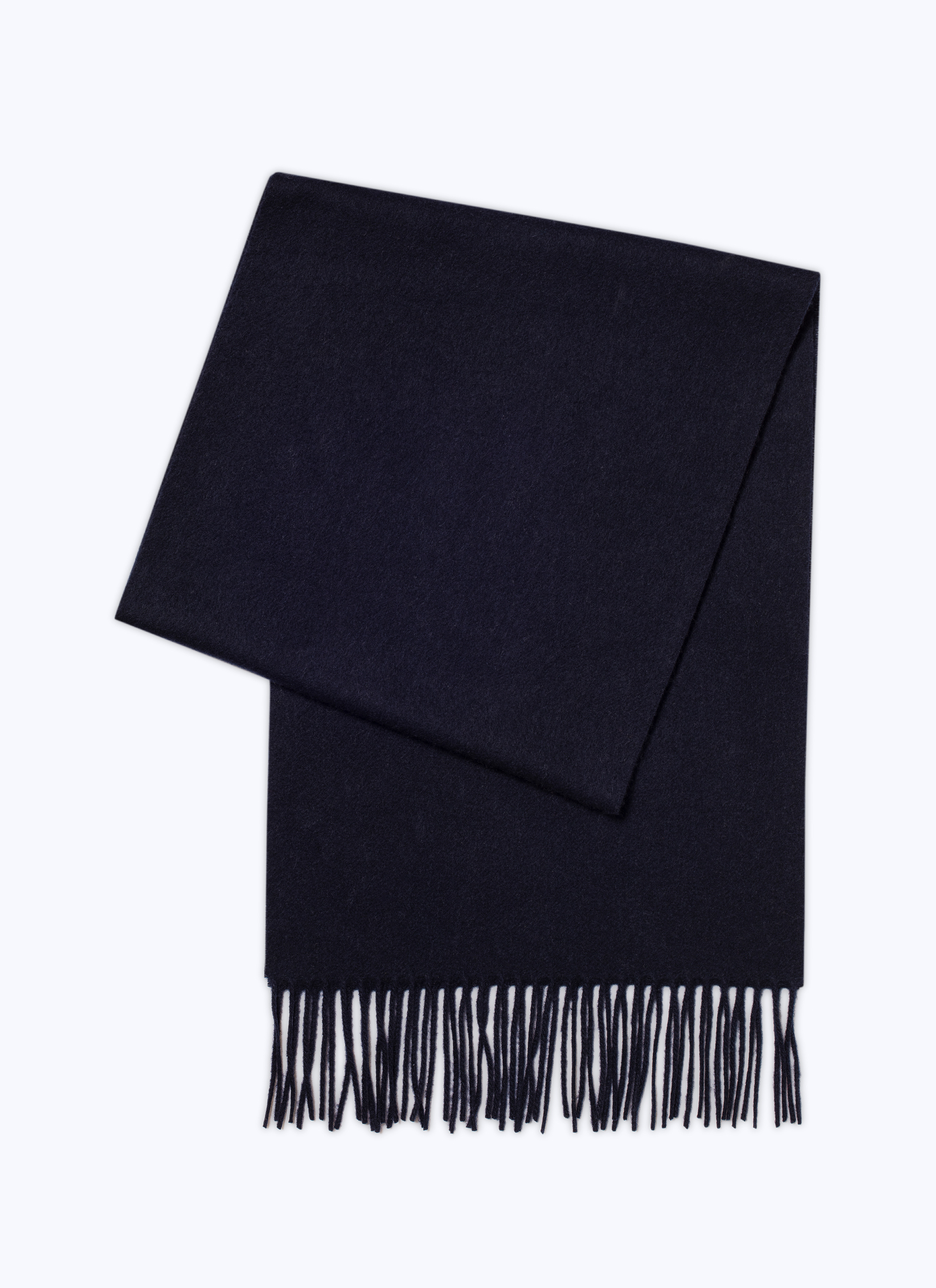 Écharpe Bleu Marine Cachemire Homme - Fursac - D2SARI-CR15-D031