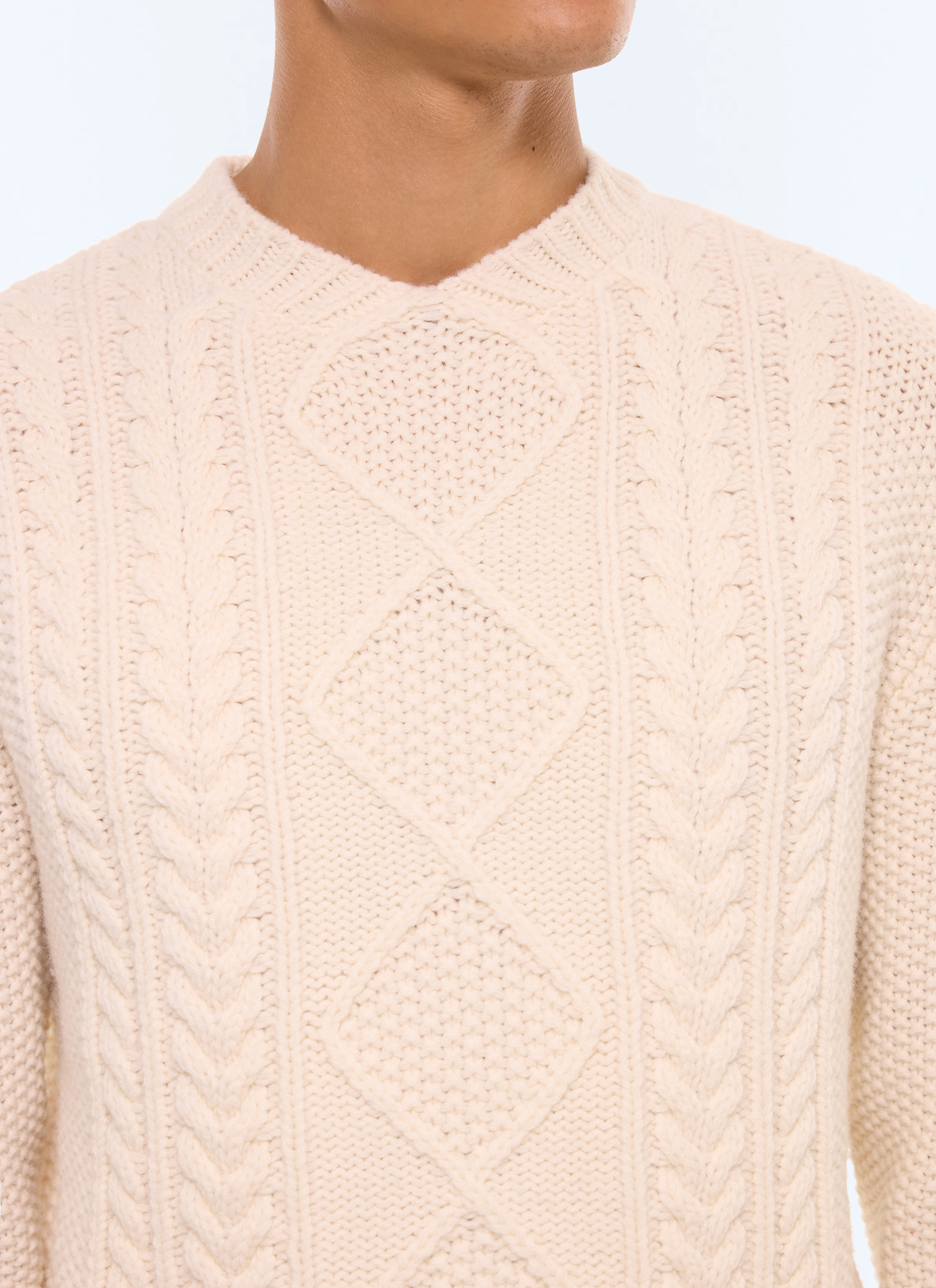 Pull ecru A2GAGA-GA01-A002 - Pull Homme
