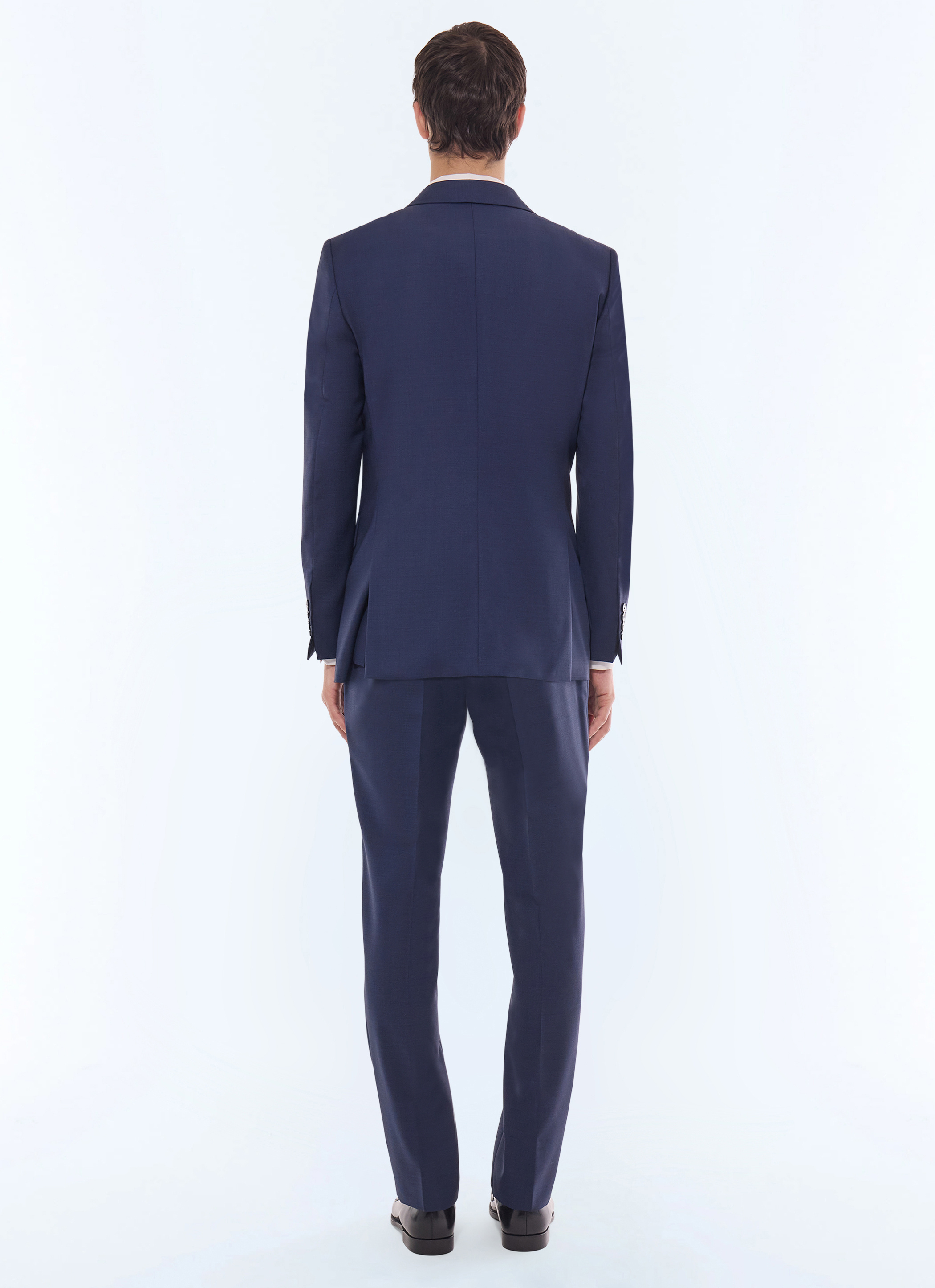Carbon blue 3-piece suit suit C3JVOX-GC14-D031 - Men's suit
