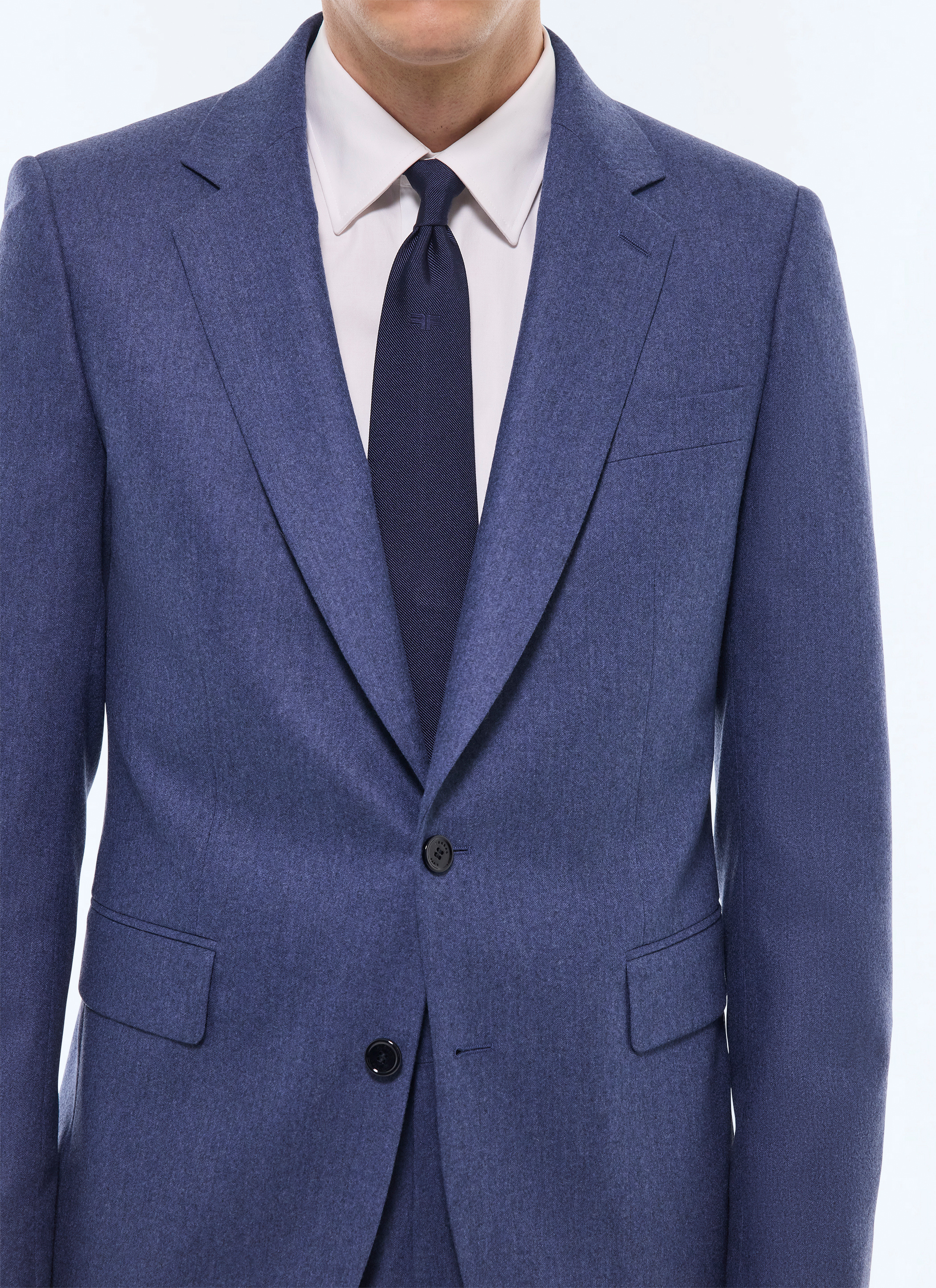 Denim blue separate suits suit C3FOXA-EC29-D012 - Men's suit