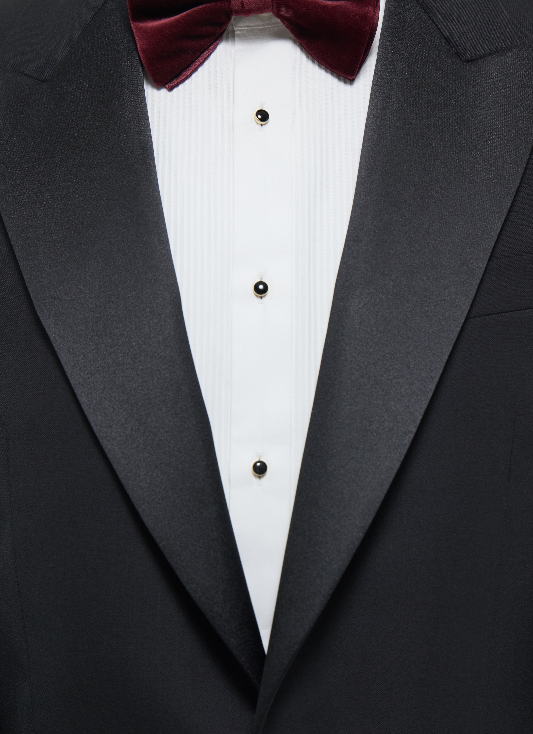 Black Wool Tuxedo for Men - Fursac V3ECOX-RC47-20