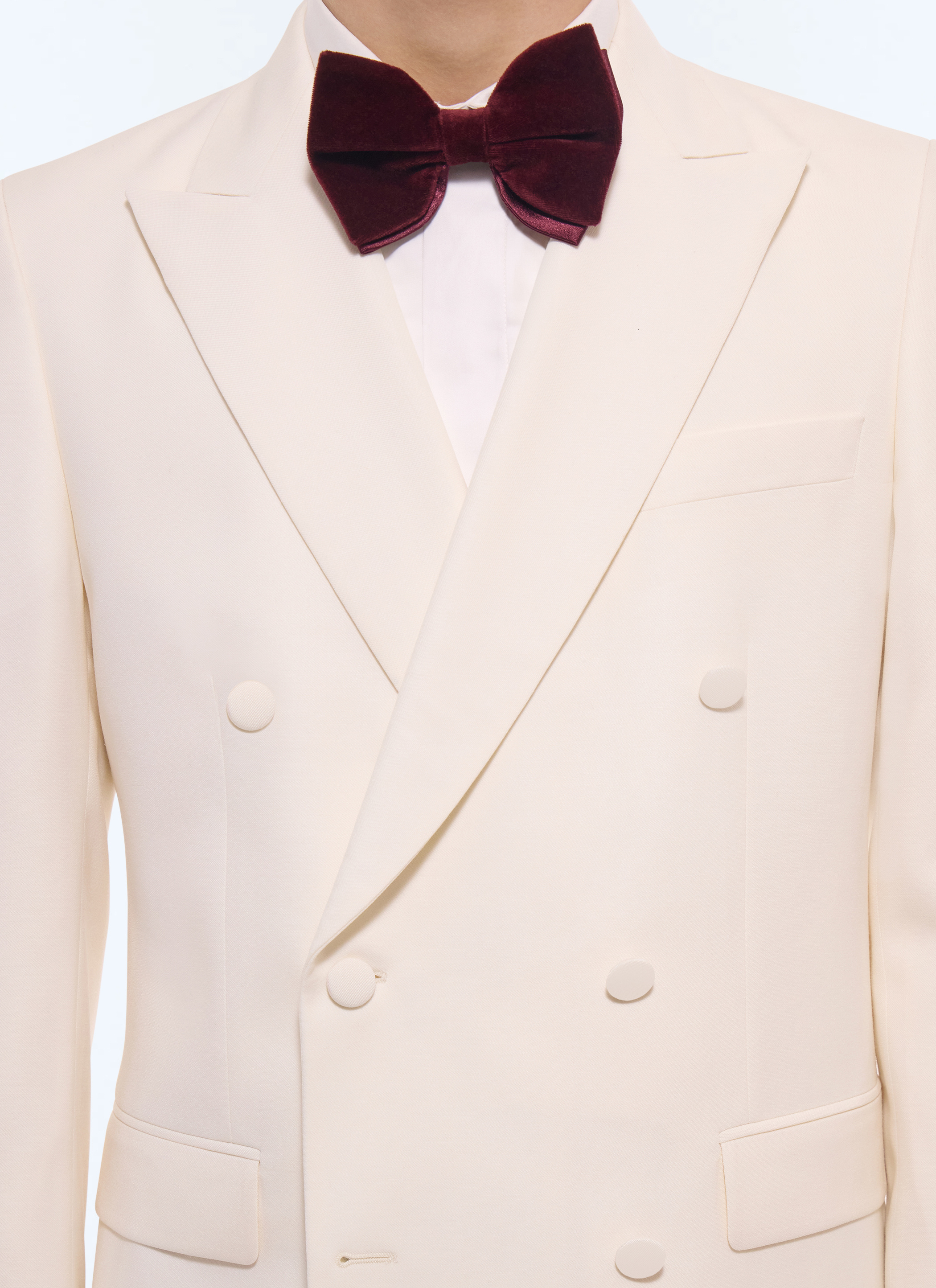 Ecru tuxedo V3FSMO-GV48-A002 - Men's tuxedo