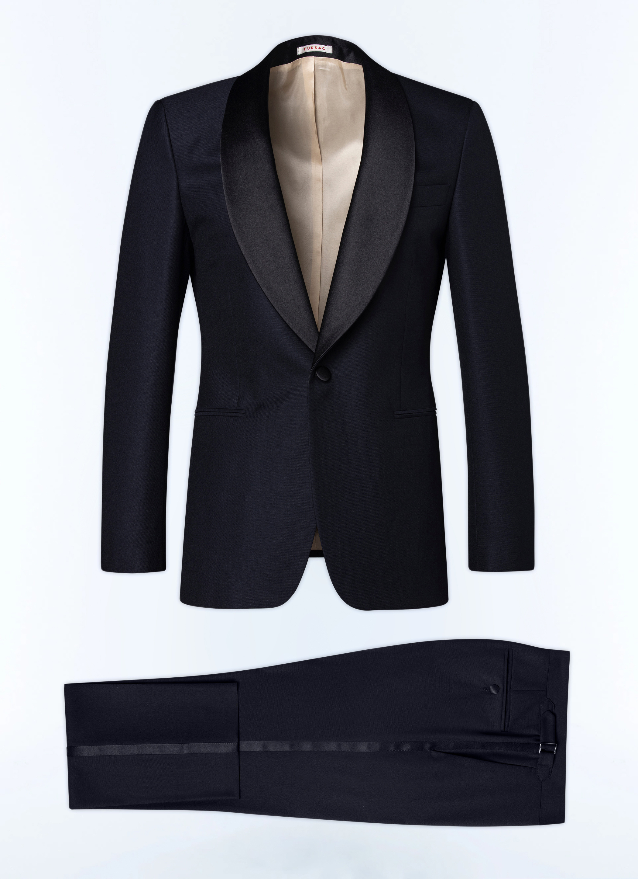 Navy Blue Tuxedo for Men - Fursac - S3COBY-RC47-30